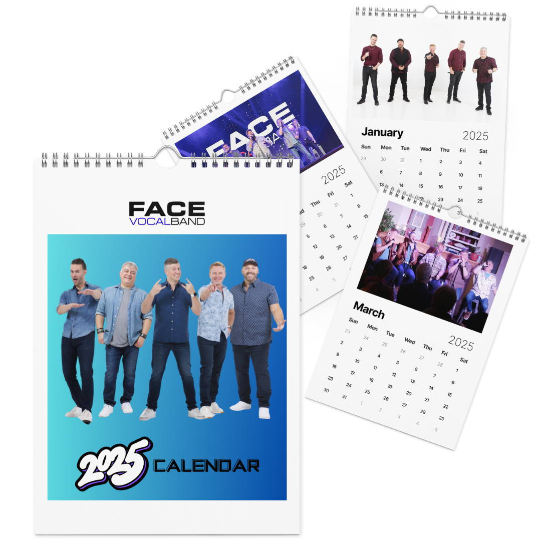 Face 2025 Calendar – Face Vocal Band